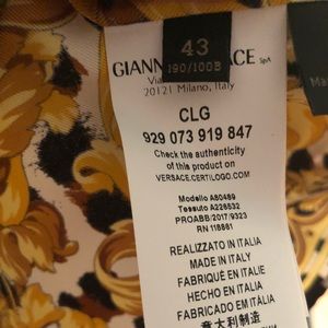 Versace | Shirts | Gianni Versace Wild Baroque Ss92 Silk Shirt | Poshmark